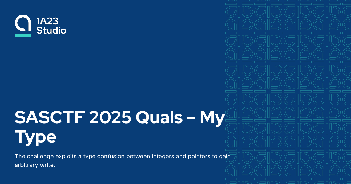SASCTF 2025 Quals – My Type | Project SEKAI